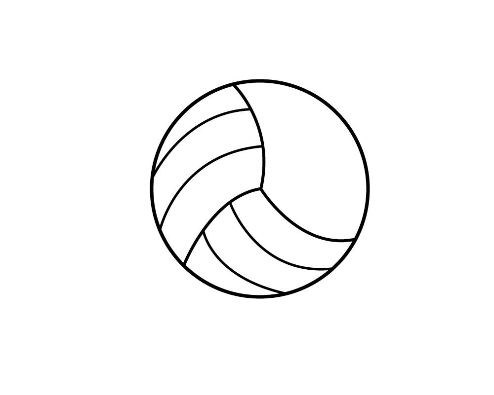 How To Draw Volleyball (Complete Guide) - howtothings.net